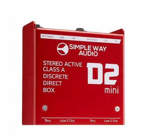 Директ бокс Simple Way Audio D2mini