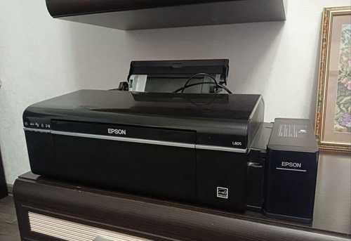 Принтер Epson L805 рабочий, на запчасти