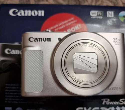 Компактный фотоаппарат canon sx620hs