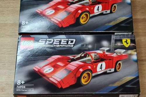 Новый Lego 76906 Speed Champions 1970 Ferrari 512M