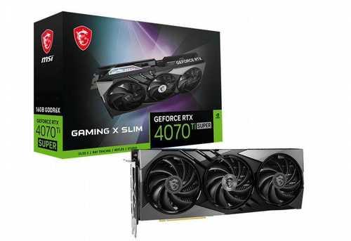 Видеокарта RTX4070Ti Super 16G Gaming X Slim 16GB