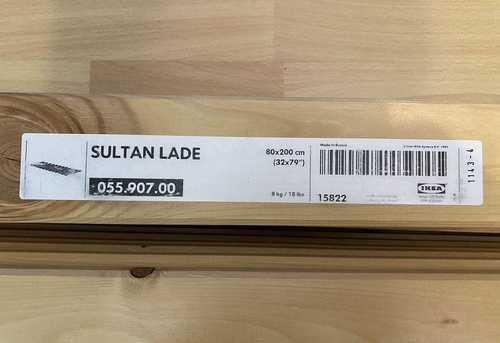 Реечное дно IKEA 80х200, Sultan Lade