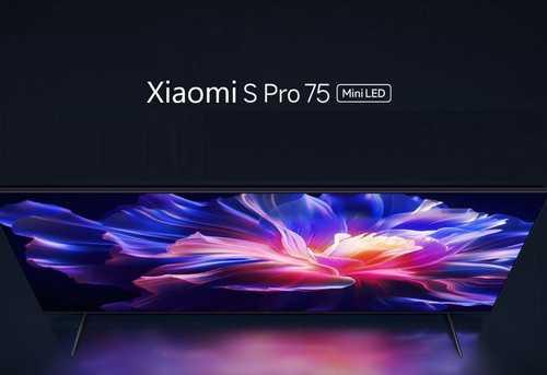 Телевизор xiaomi S PRO 75" mini LED 240HZ 2023