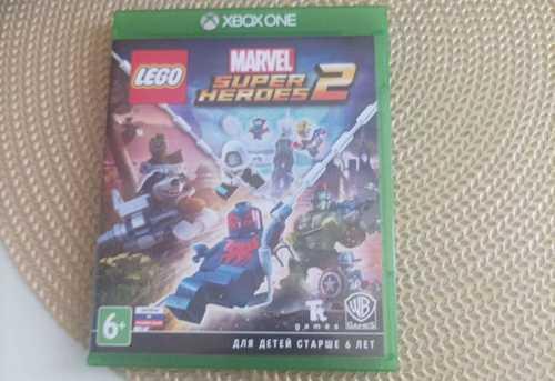 Диски на xbox one Lego marvel Super Heroes 2