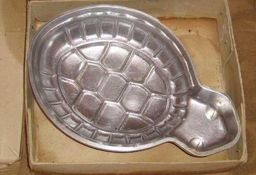 Черепаха форма для выпекания СССР алюминий