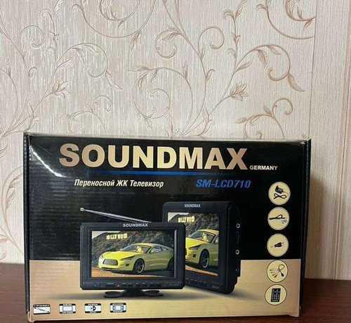 Телевизор ЖК переносной soundmax SM-LCD710