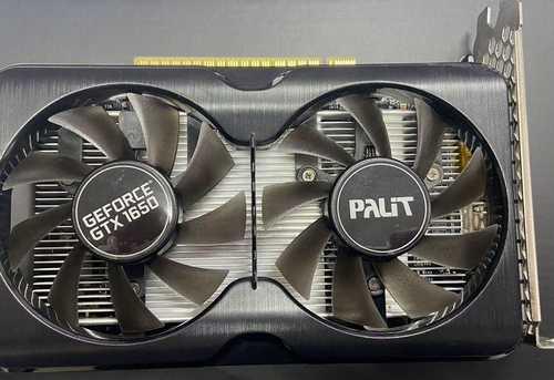 Видеокарта Palit geforce gtx1650 4гб