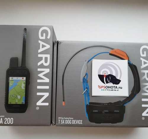 Garmin alpha 200 с ошейником Т5х Русская версия