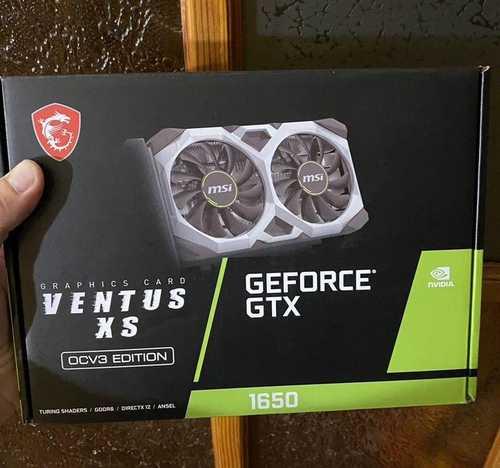 Видеокарта MSI GeForce GTX 1650 D6 Ventus XS OCV3