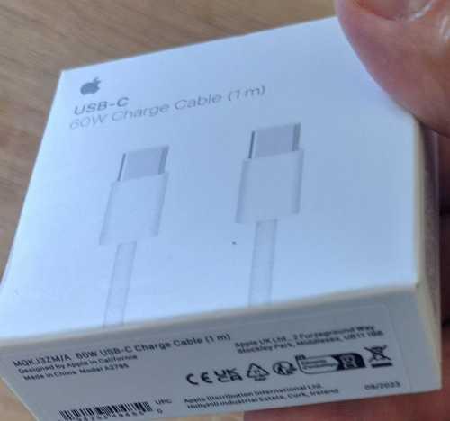 Кабель Apple usb type c (новый) оригинал