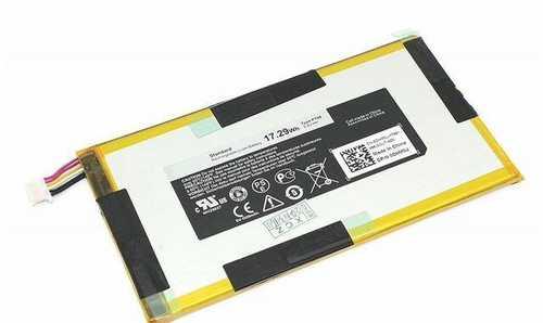 Аккумулятор для Dell Venue 7 3740 3.8V 17.29WH