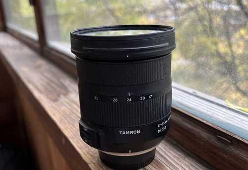 Tamron 17-35mm f/2.8-4 Nikon F