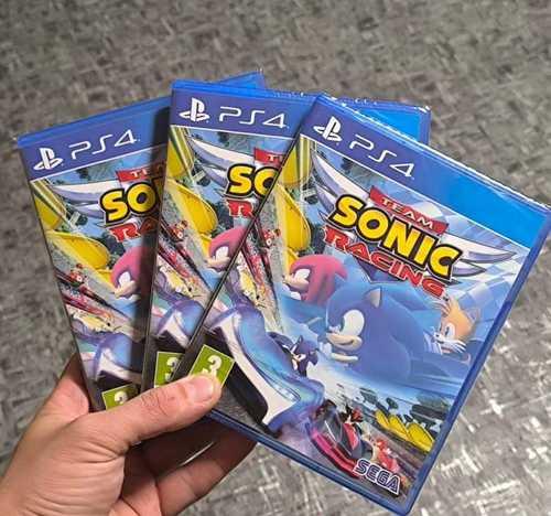 Team sonic racing ps4/ps5 диск новый