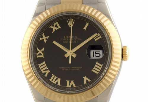 Rolex Oyster Datejust Steel and Yellow Gold 41mm
