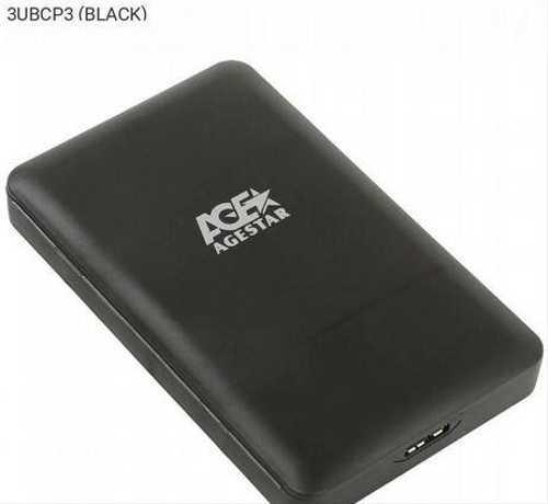 Внешний корпус для HDD/SSD AgeStar 3UBC 2.5" Чёрны