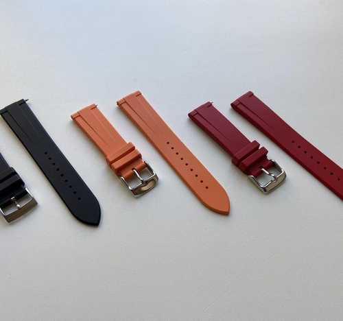 Christopher Ward rubber strap 20/18