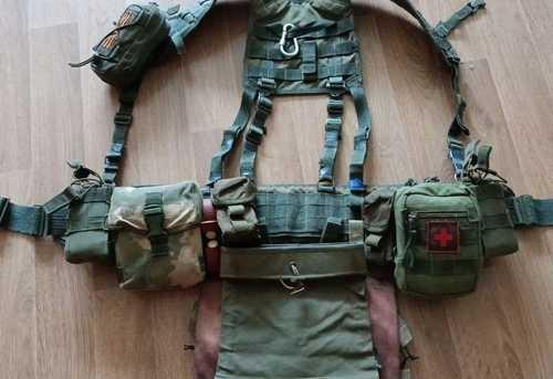 Боевой пояс с подсумками