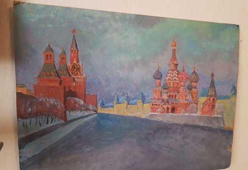 Картина "Красная площадь", Масютин Юрий