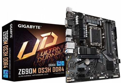 Материнская плата gigabyte z690m ds3h ddr4 lga1700