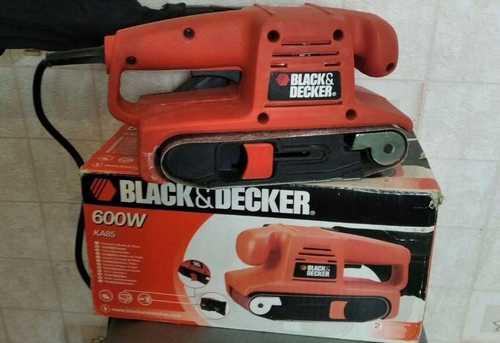 Шлифмашинка ленточная Black& Decker