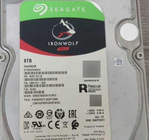 Seagate Жесткий диск 8 тб (8 tb)