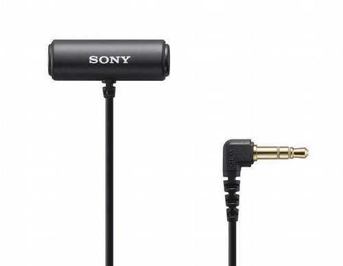 Микрофон Sony ECM-LV1, петличный, стерео, 3.5 мм