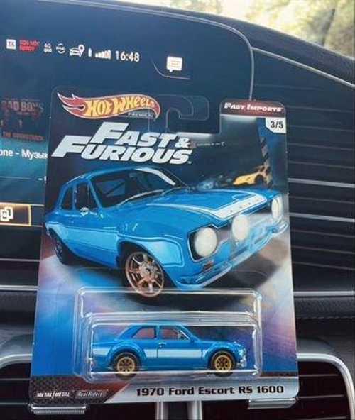 Hot Wheels Fast Imports 1970 Ford Escort RS 1600