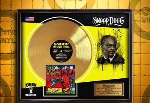 Snoop Dogg золотой винил креативный подарок