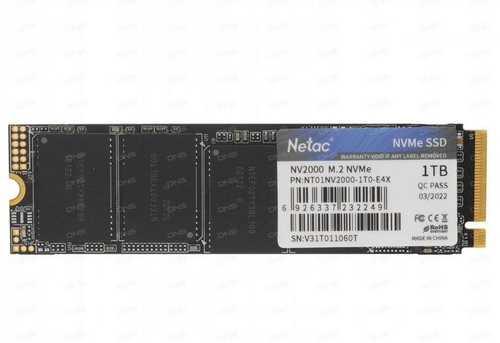 SSD M.2 накопитель Netac NV2000(новый)