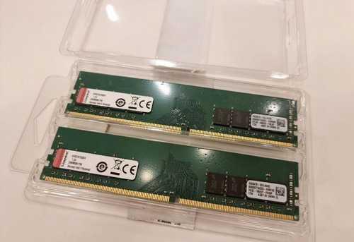 Оперативная память ddr4 2х4 гб Kingston