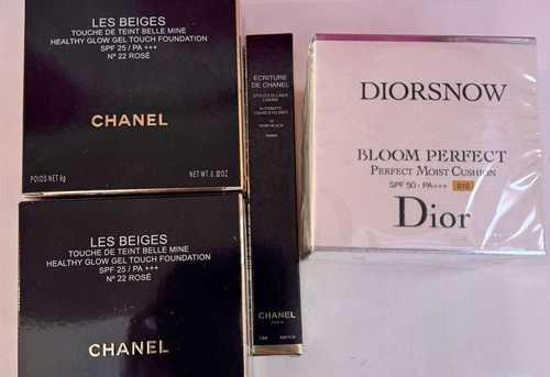 Dior, chanel косметика