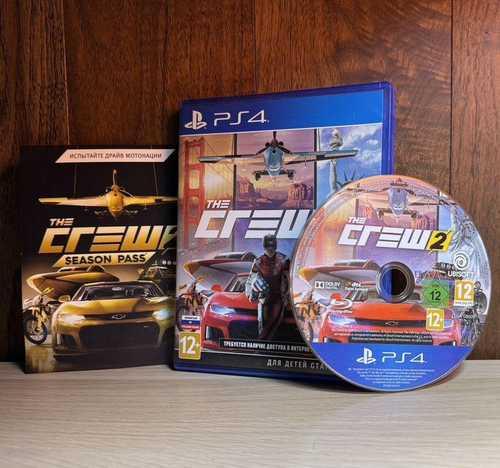 Диск The Crew 2 для ps4