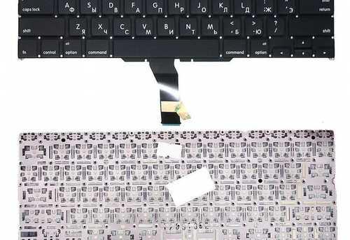 Клавиатура для MacBook A1370 черная плоский Enter