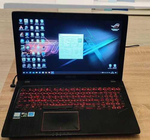 Ноутбук asus fx553v