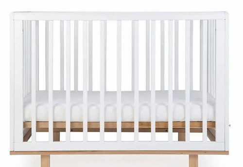 Кроватка Happy Baby Mirra, белый 95018