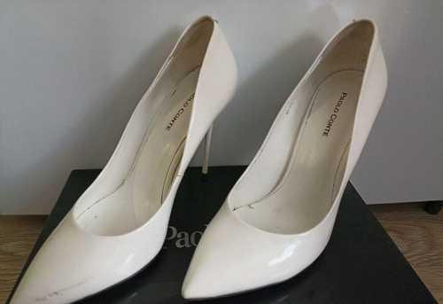 Туфли женские белые 37 размер Paolo Conte