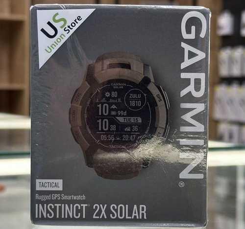 Часы Garmin Instinct 2X Solar Tactical Edition