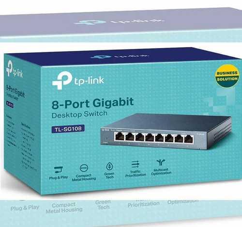 TP-Link Коммутатор TL-SG108