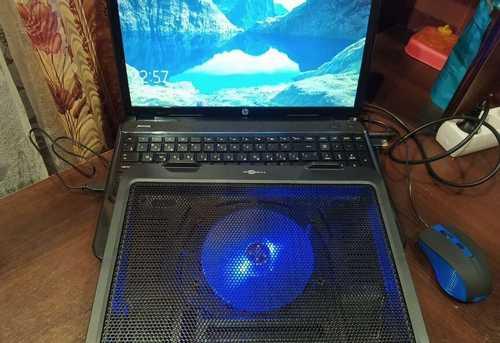 Ноутбук HP (+ охлаждающая подставка, мышь)