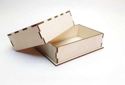 Коробка подарочная деревянная из фанеры