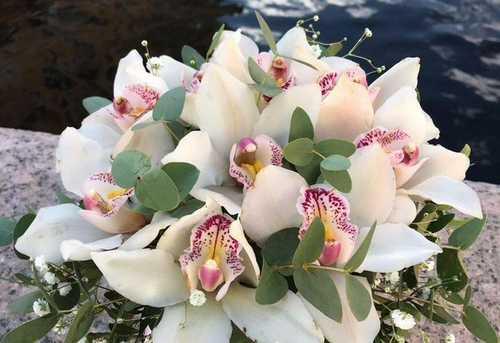 Орхидея букет композиция доставка