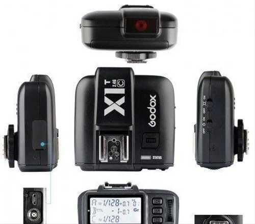 Радиосинхронизатор Godox X1-C TTL для Canon
