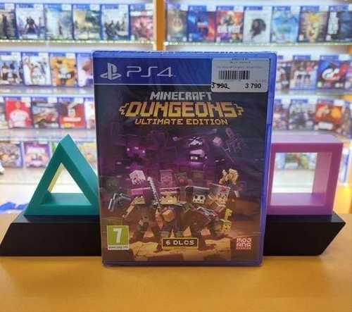 Игры PS4 Minecraft Dungeons Ultimate Ed-n