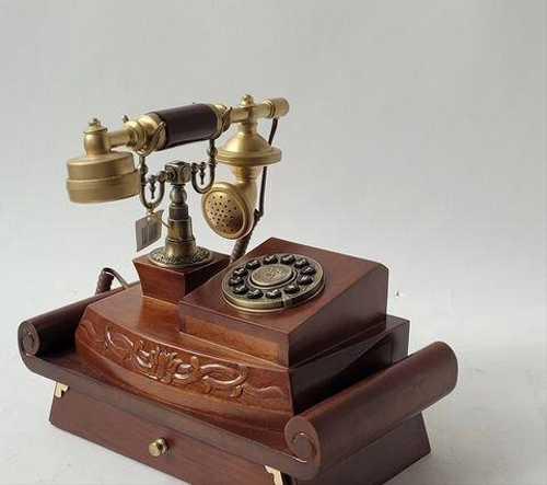Винтажный ретро телефон под старину винтаж