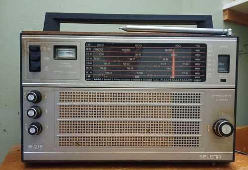 Радиоприемник selena, сделано в СССР