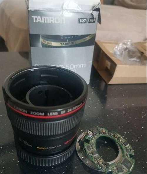Объектива 24-105L корпус