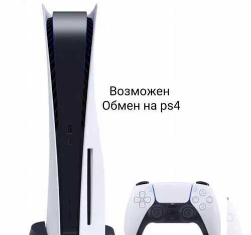 Sony playstation 5 2 джойстика обмен на ps4