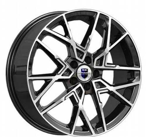 K&K 7x18/5x114,3 ET45 D60,1 Вудроф (кс1044) Алмаз черный