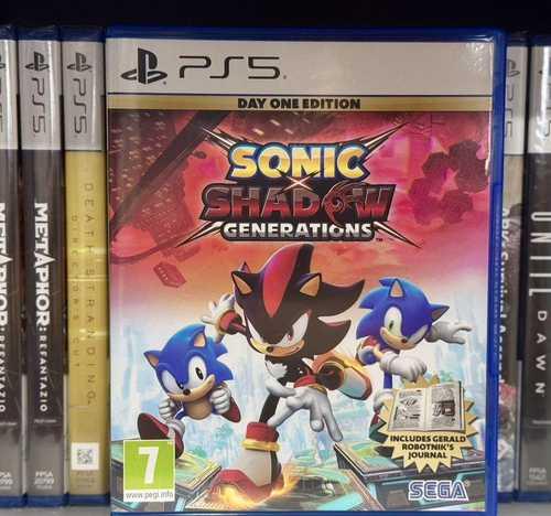 Sonic X Shadow Generations PS5 (Б/У диск)