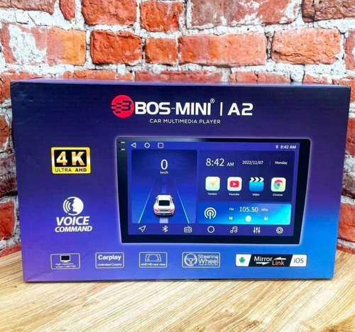 Автомагнитола 2din android Bos mini a2